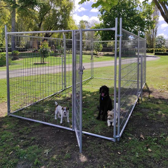 GHL Dog Run / Pet Enclosure 4.8m x 2.4 with Gate :: GHL Group