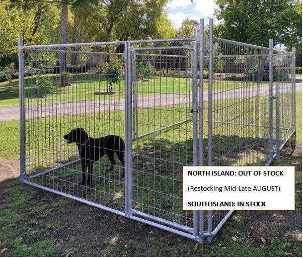 GHL Dog Run / Pet Enclosure 4.8m x 2.4 with Gate :: GHL Group